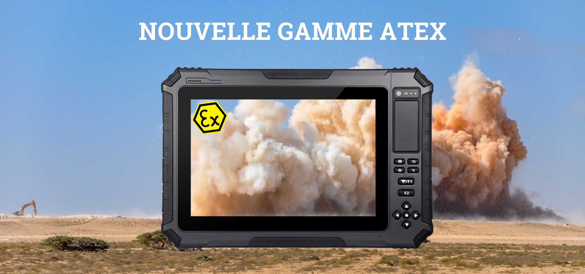 Nos tablettes durcies ATEX | Coworker Device